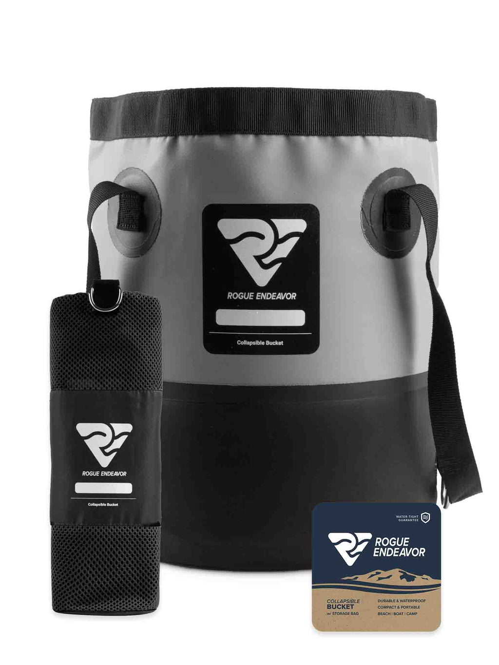 Heavy Duty Collapsible Bucket 3 Gallon – Rogue Endeavor